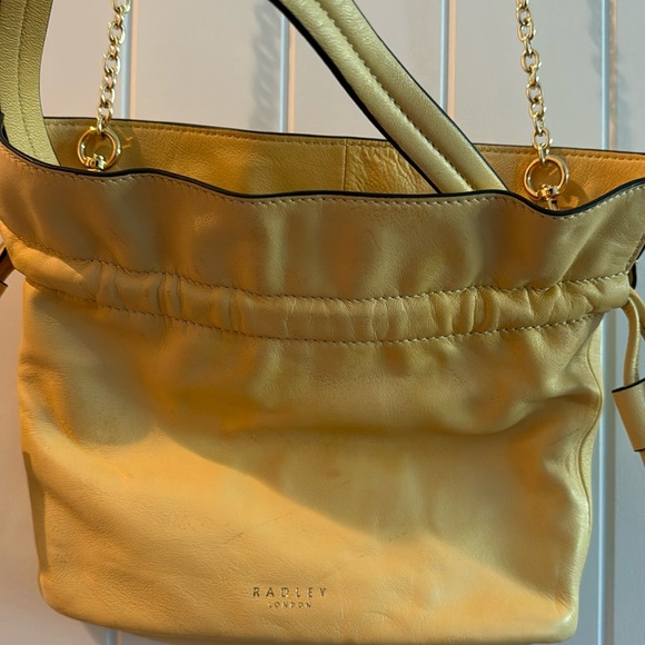 RADLEY LONDON | Bags | Radley London Leather Yellow Crossbody Some ...